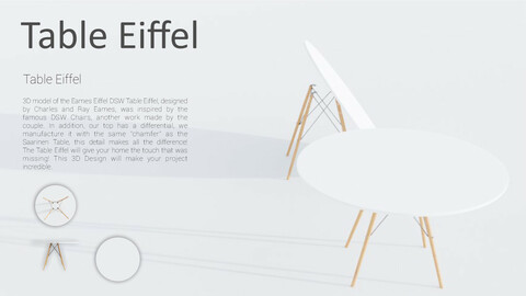 ArtStation - Table Eiffel | Resources