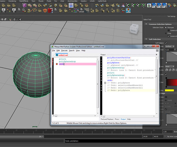 Artstation Maxya Mel Script Editor For Autodesk Maya Resources