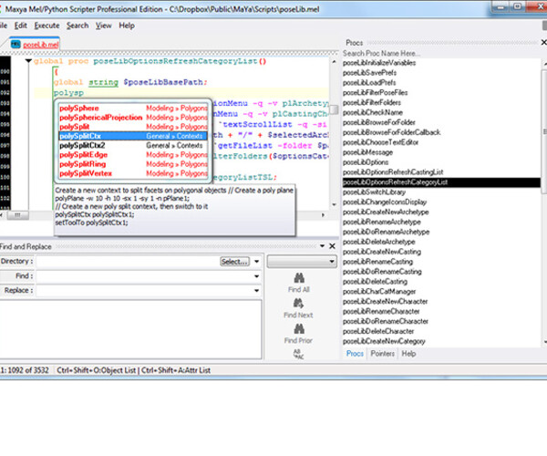 ArtStation - Maxya - MEL Script Editor for Autodesk Maya | Resources