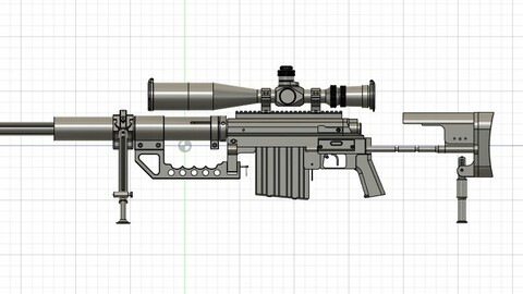ArtStation - [CAD] M200 Intervention | Resources