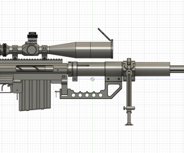ArtStation - [CAD] M200 Intervention | Resources