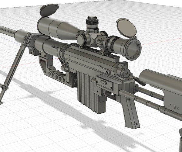 ArtStation - [CAD] M200 Intervention | Resources