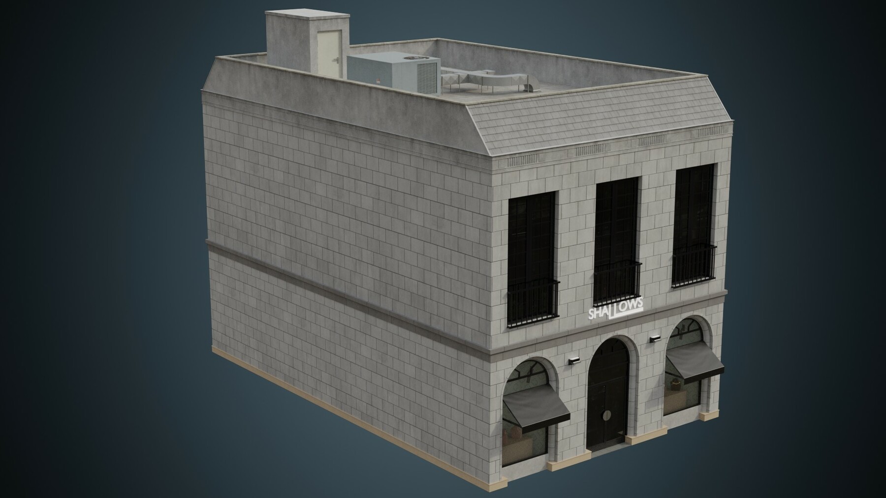 ArtStation - Building 21 | Game Assets