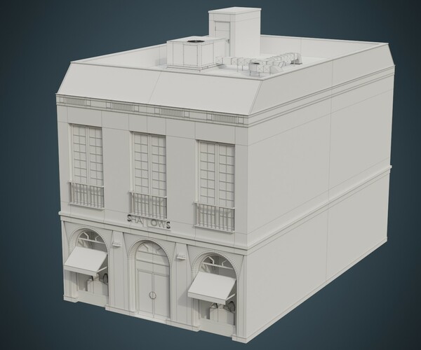 ArtStation - Building 21 | Game Assets