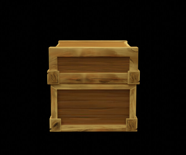 ArtStation - Handpainted Game-Ready Chest | Game Assets
