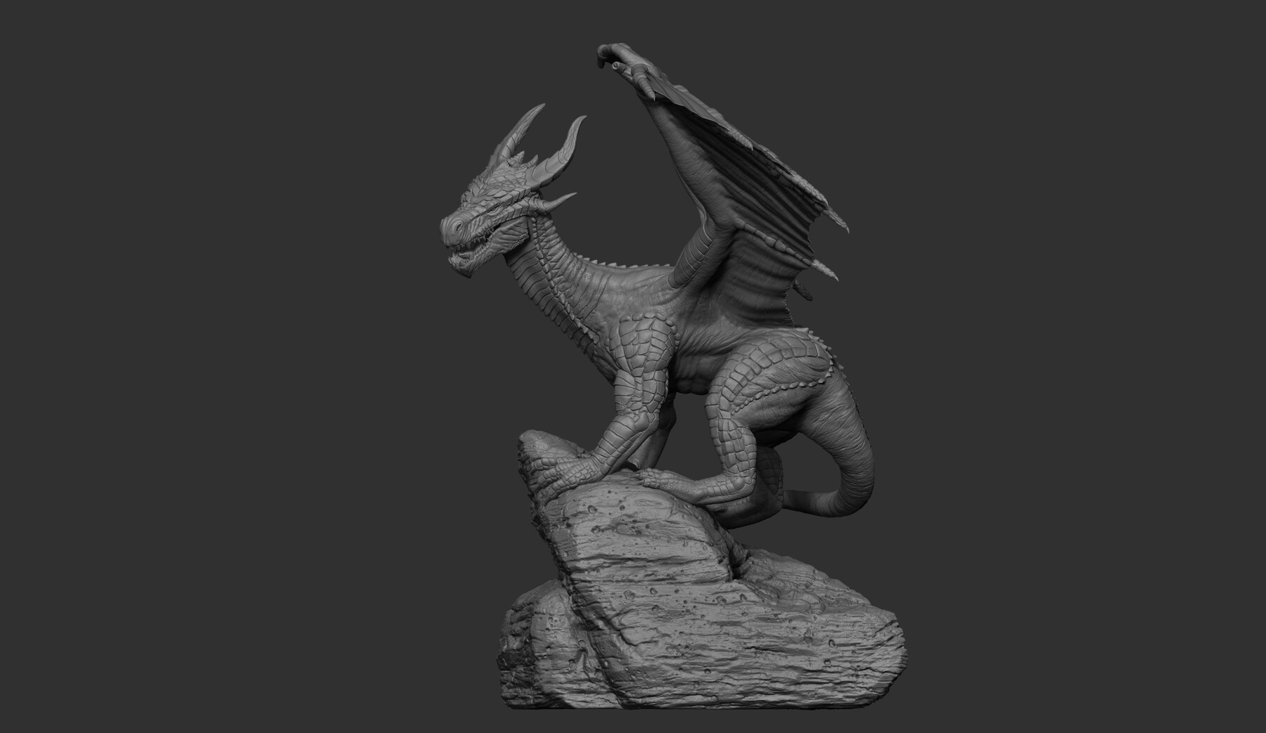 ArtStation - Dragon.stl | Resources