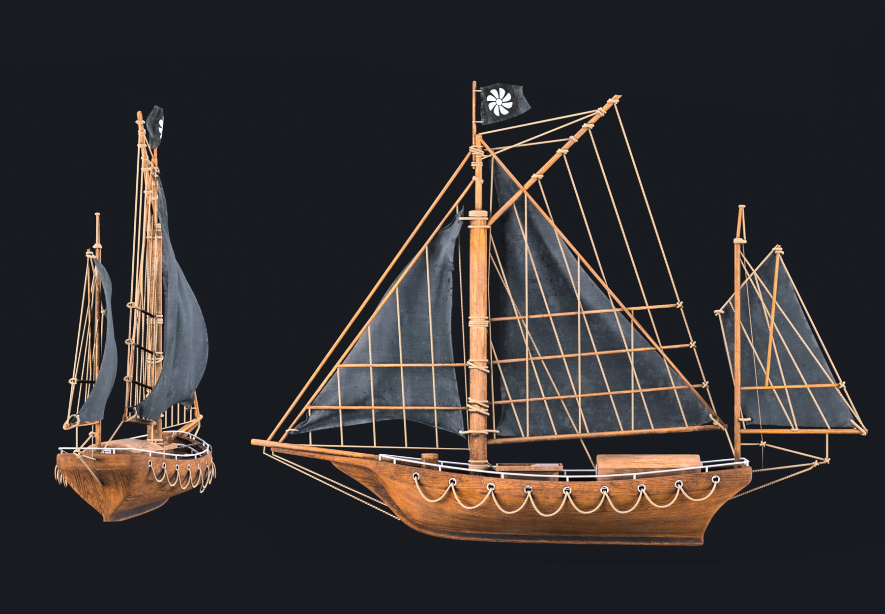 ArtStation - Old wooden ship | Resources