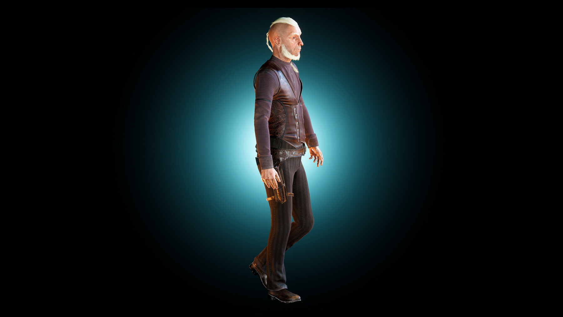 ArtStation - Cowboy Elderly | Game Assets