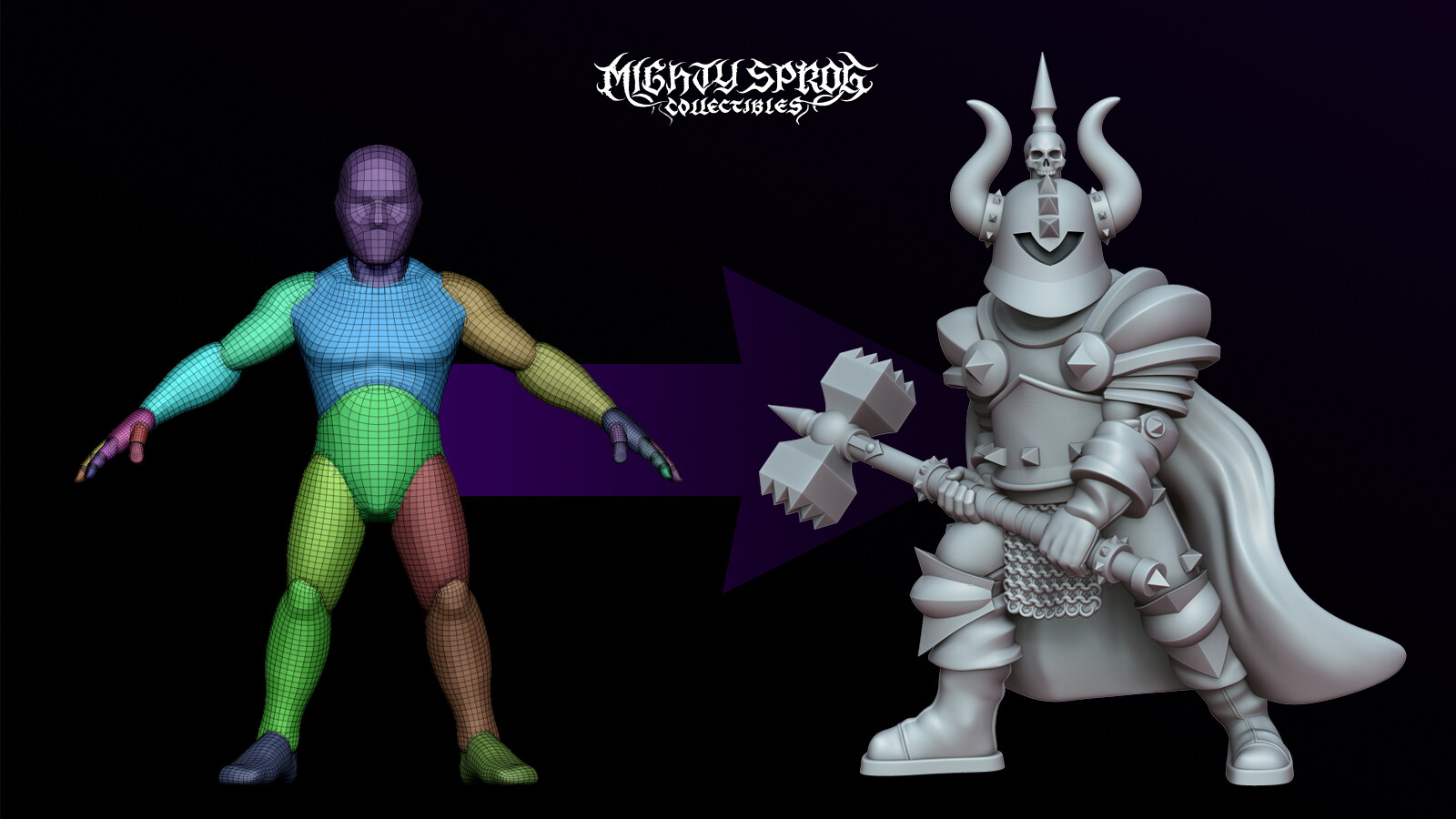 ArtStation - Base Mesh for Miniatures | Resources