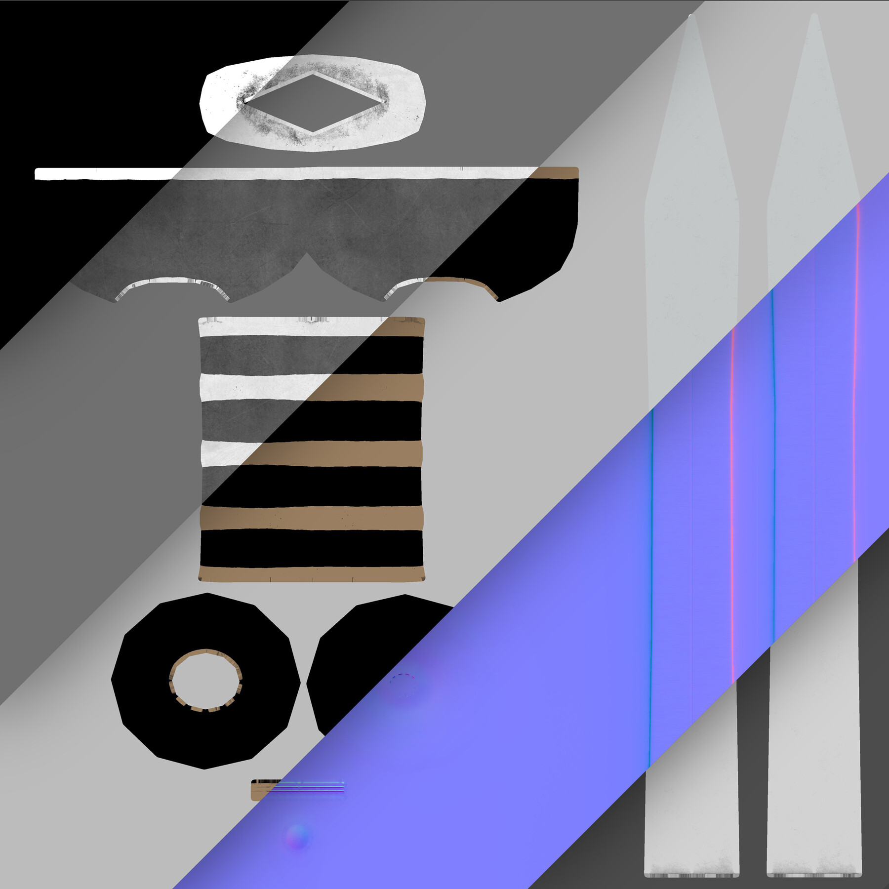 ArtStation - Roman Sword - Modern Gladius | Game Assets