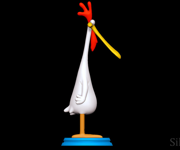 ArtStation - Chicken - Cow and Chicken 3D print model | Artworks