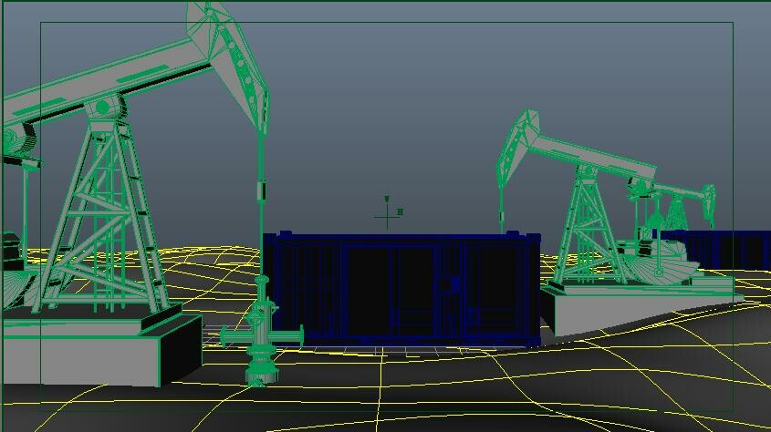 ArtStation - Oil Well | Game Assets