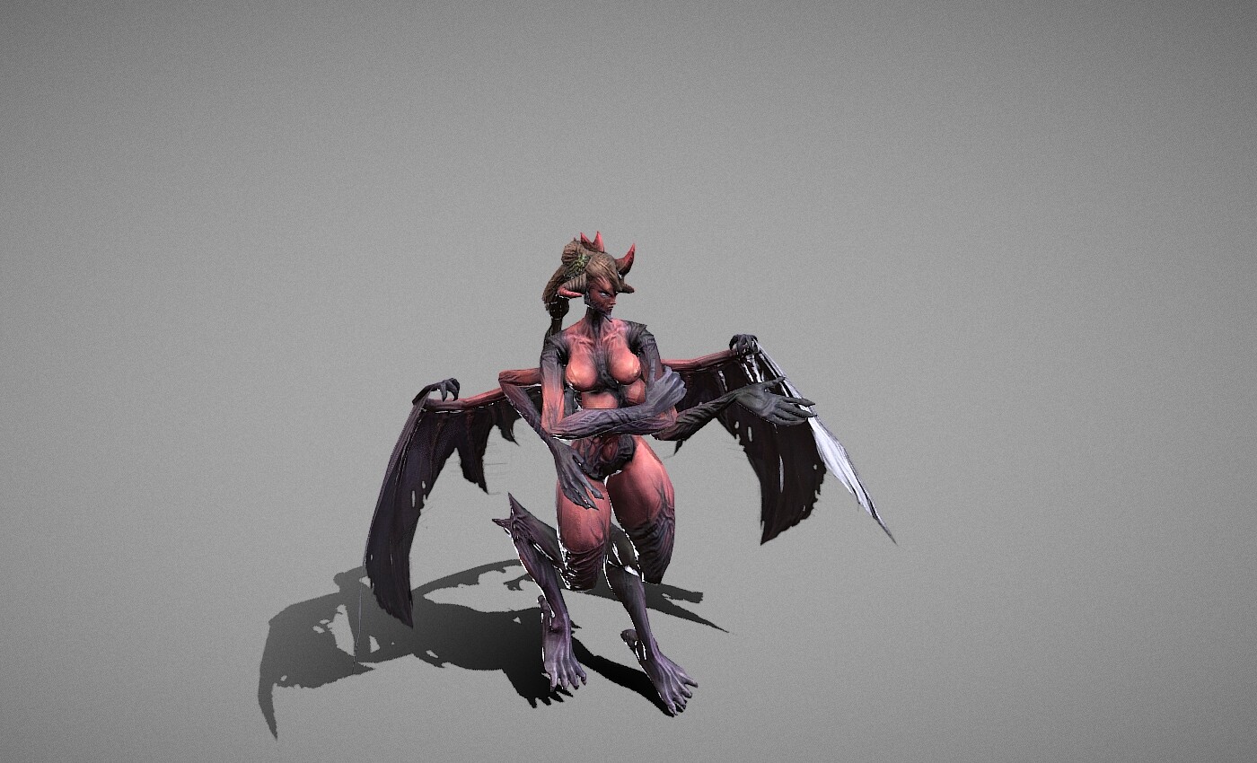 ArtStation - Berial Demon | Game Assets