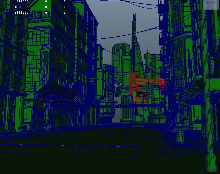 ArtStation - cyber city street | Game Assets