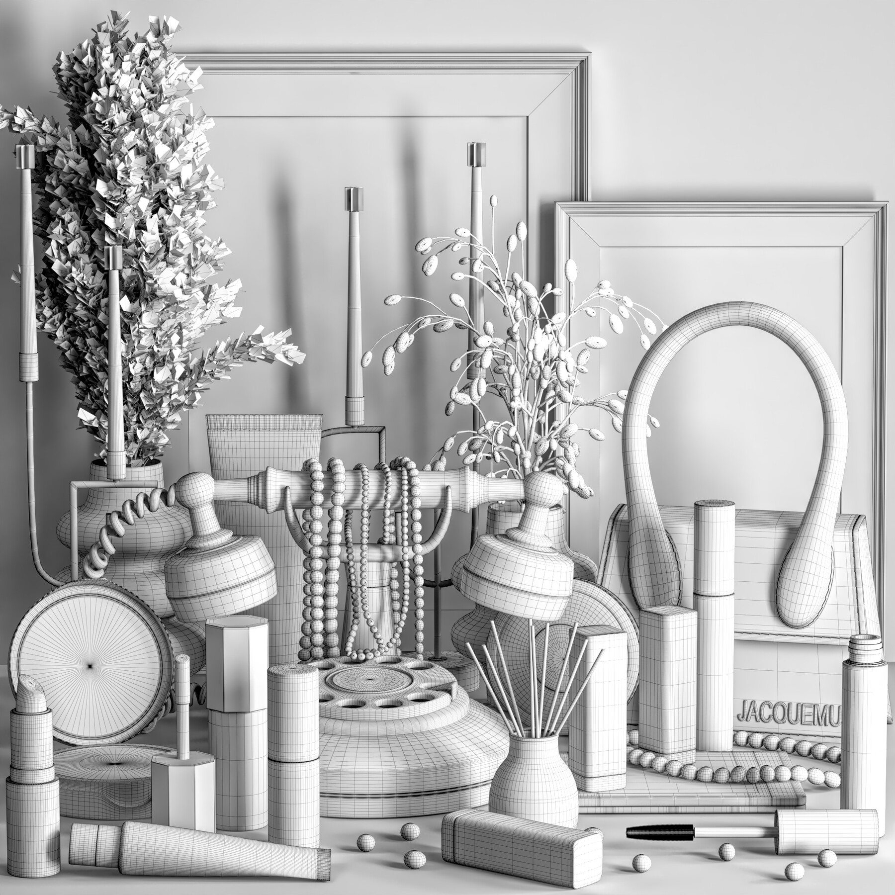 ArtStation - makeup set 02 | Resources