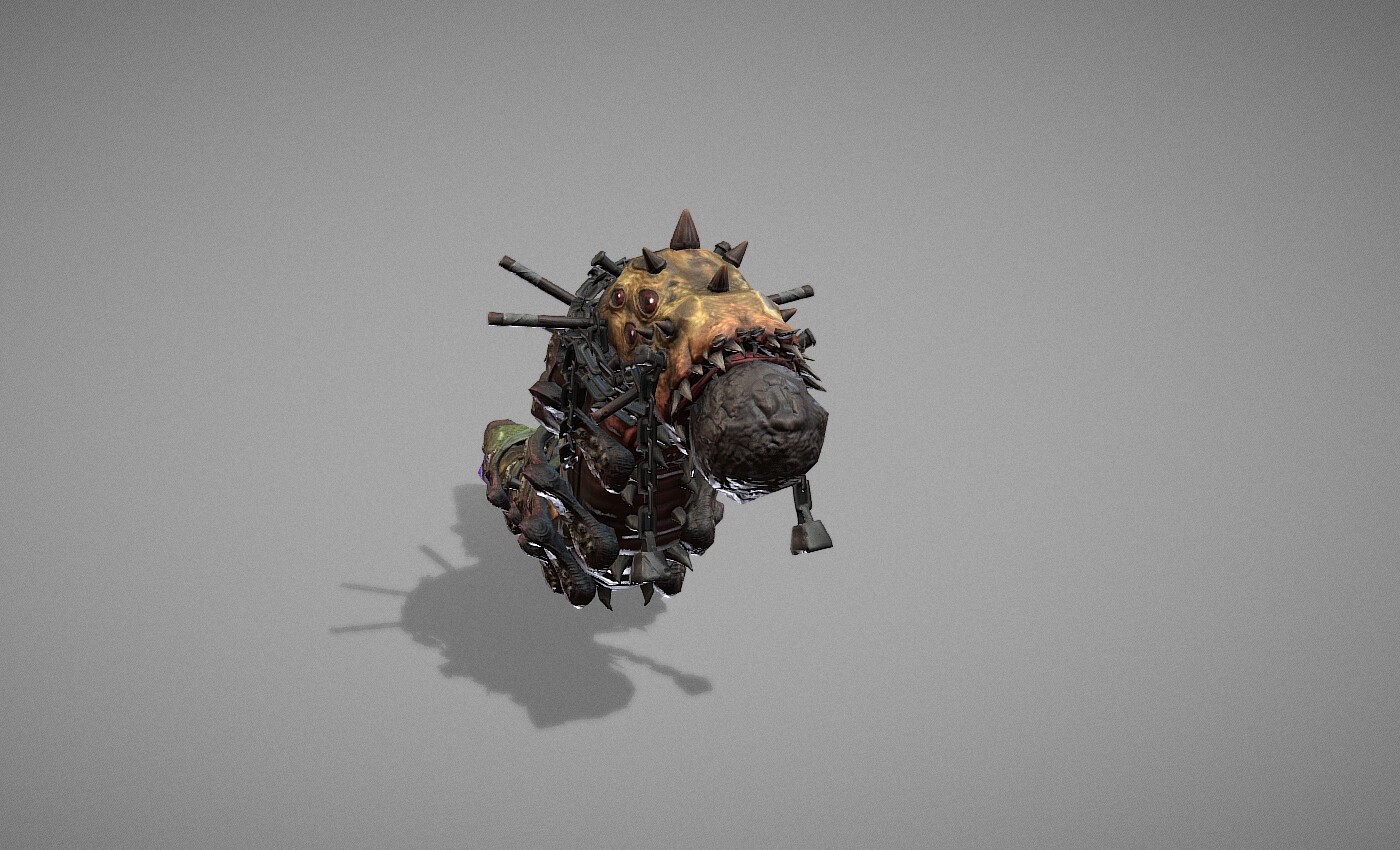 ArtStation - Giant Crawler Mutant | Game Assets