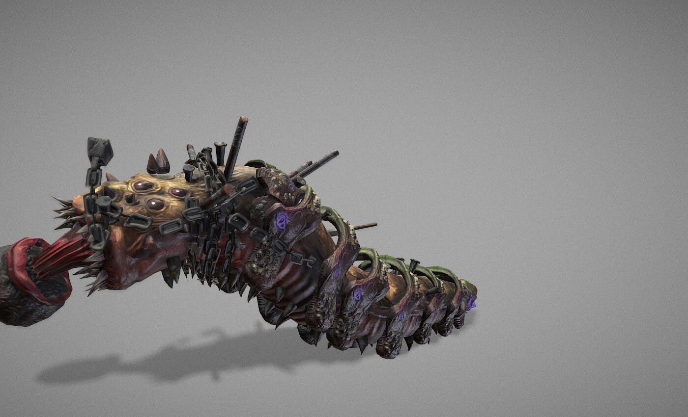 ArtStation - Giant Crawler Mutant | Game Assets