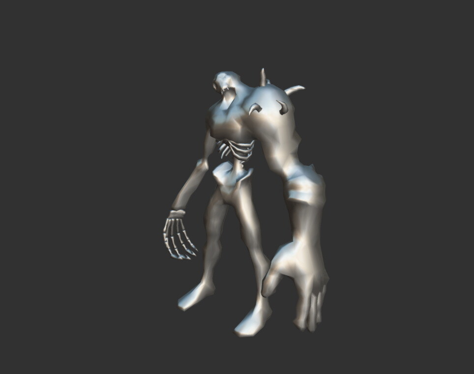 ArtStation - Goul Zombie | Game Assets