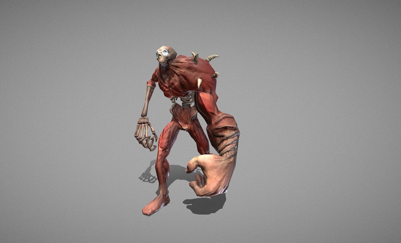 ArtStation - Goul Zombie | Game Assets