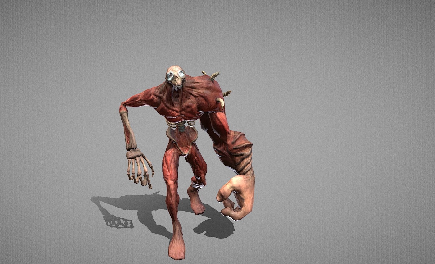 ArtStation - Goul Zombie | Game Assets
