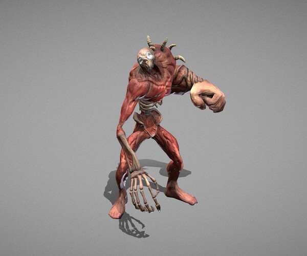ArtStation - Goul Zombie | Game Assets