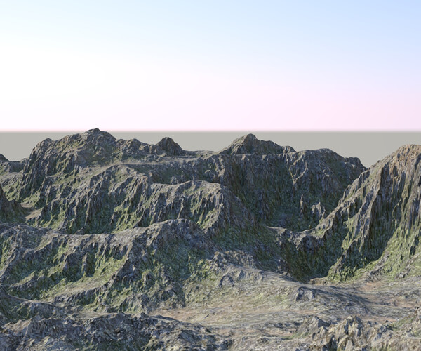 ArtStation - Moutain | Game Assets