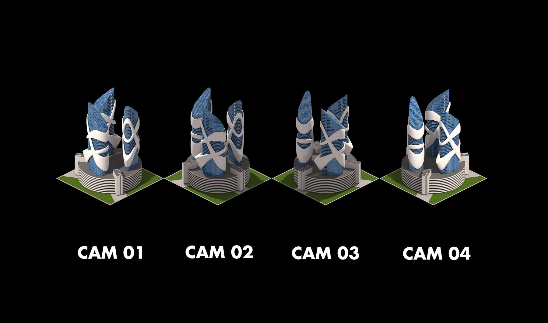 ArtStation - Architecture (Tile#0015, 1x1) – Dimetric Projection ...