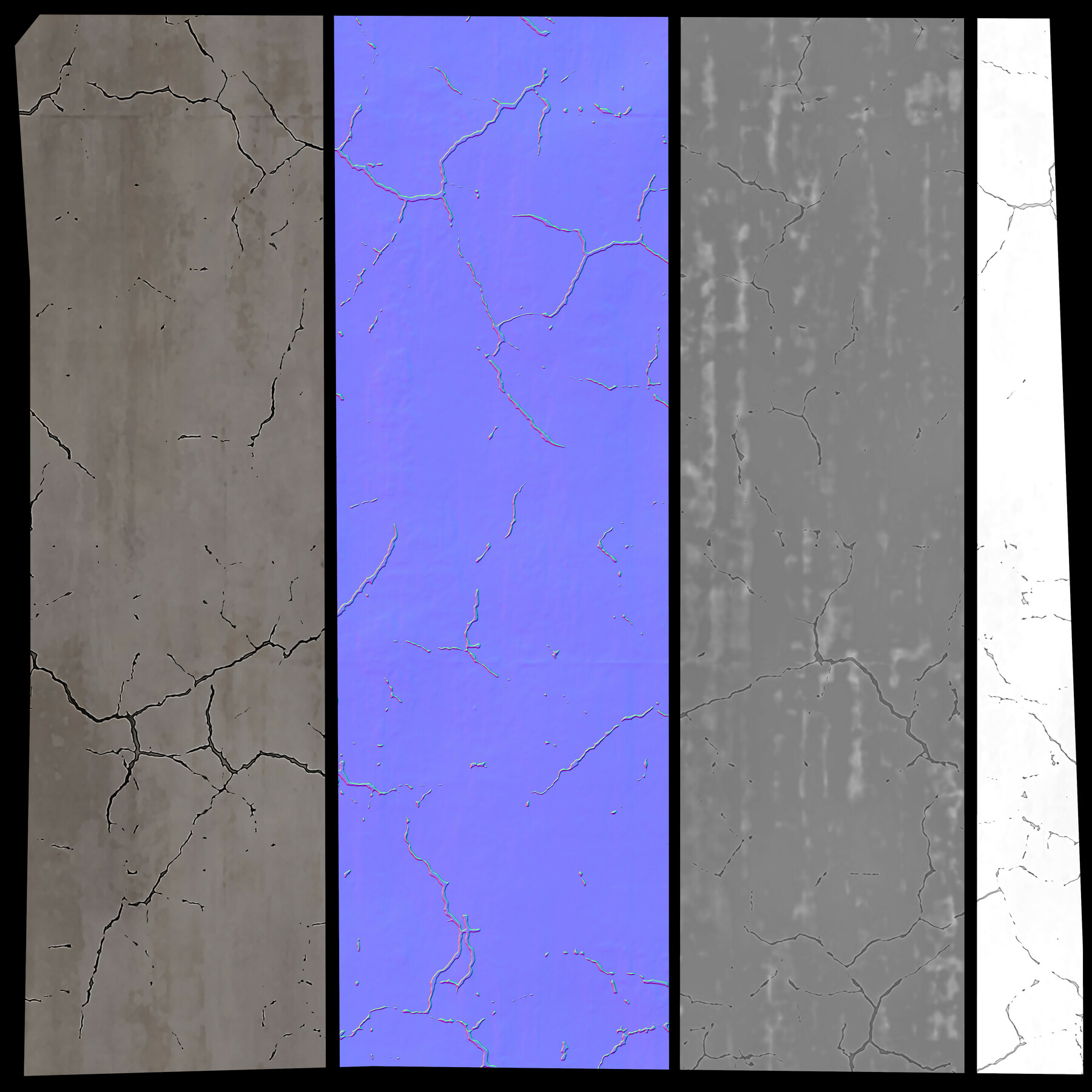 ArtStation - Stylized Concrete / Plaster Textures | Game Assets