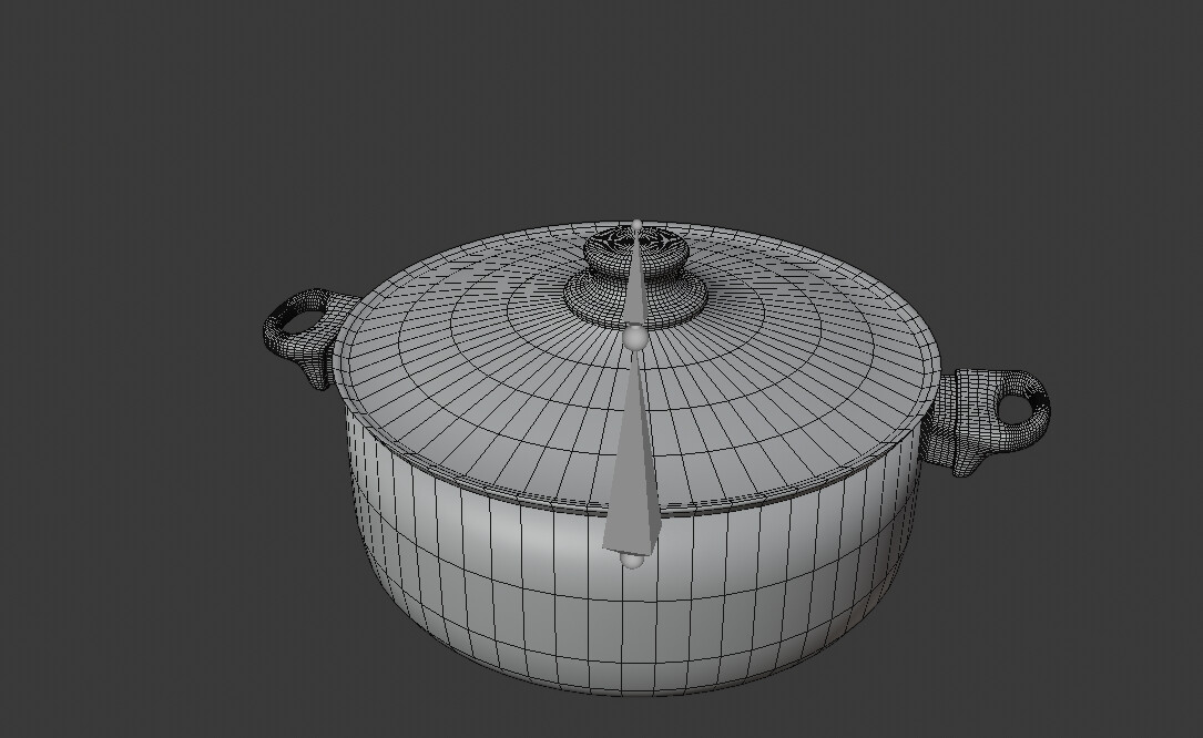 ArtStation - Kitchen Pot | Resources