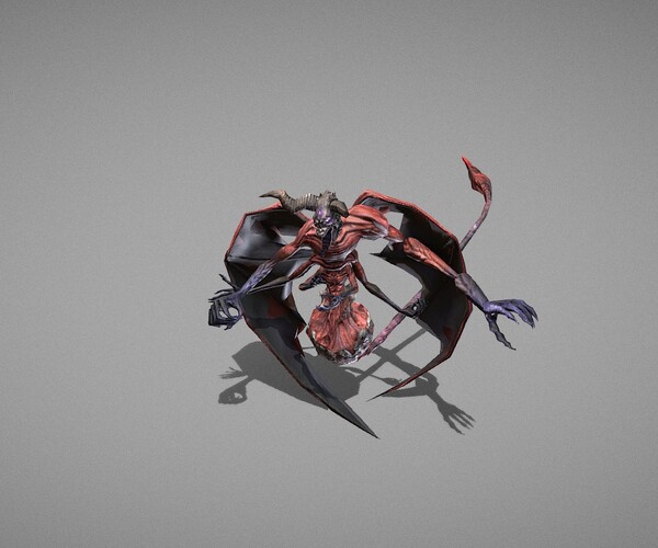 ArtStation - Lesser Demon Myth | Game Assets