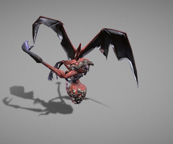 ArtStation - Lesser Demon Myth | Game Assets