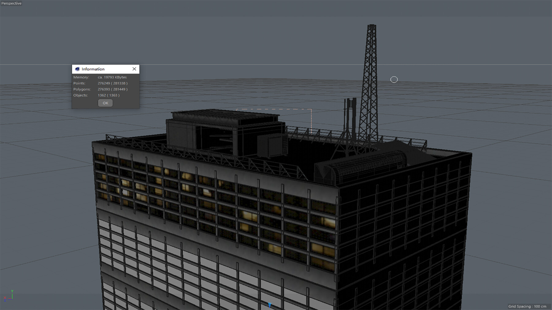 ArtStation - Night Building2 | Game Assets