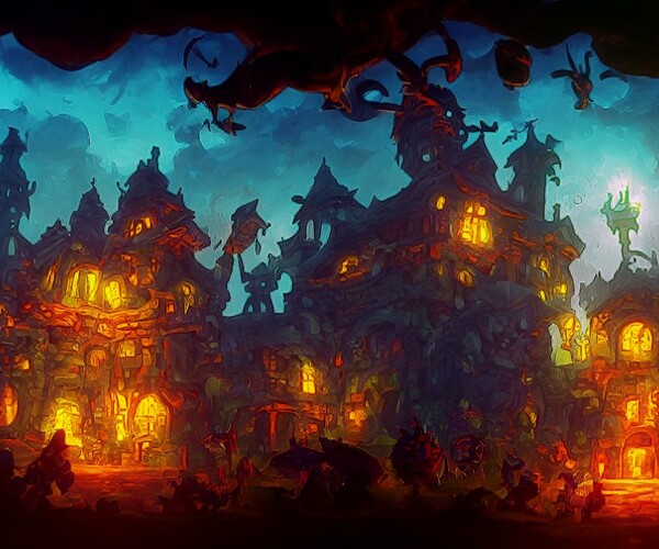 ArtStation - Enchanted Fantasy Guild Tavern 1k collection | Artworks