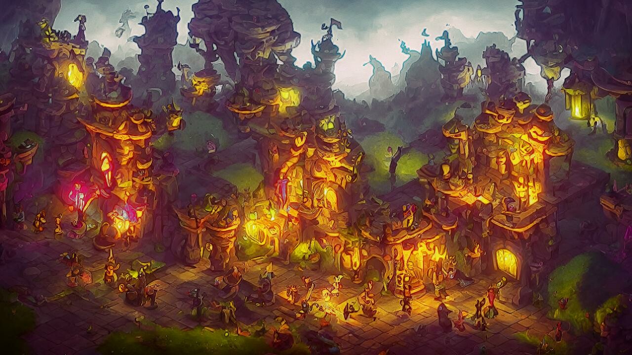 ArtStation - Enchanted Fantasy Guild Tavern 1k collection | Artworks