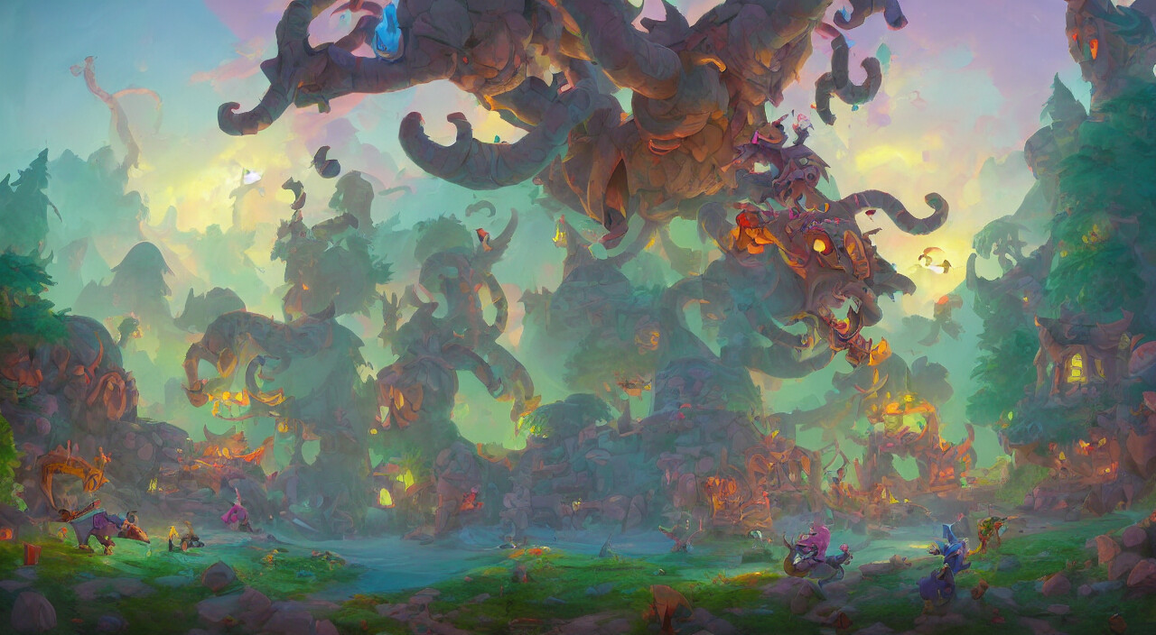 ArtStation - Enchanted Fantasy Guild Tavern 1k collection | Artworks