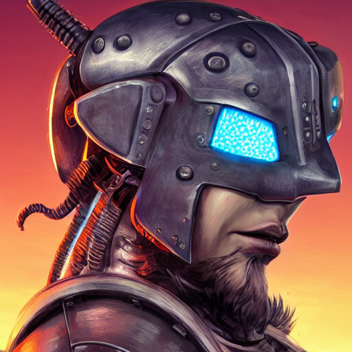 ArtStation - cyberpunk viking 3500 helmet armor inspiration collection ...
