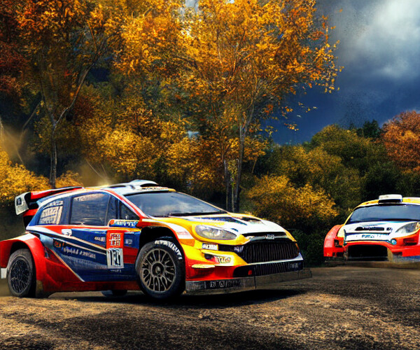 ArtStation - Rally Car Cchampionship 6k season 2022 | Game Assets
