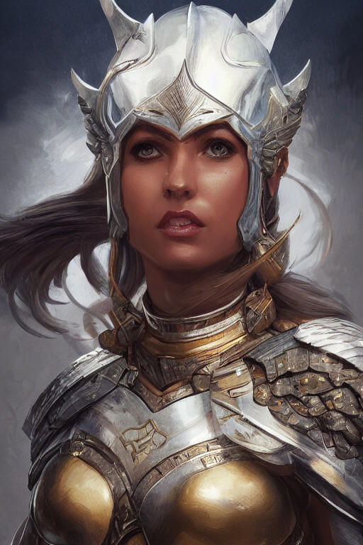 ArtStation - Valkyrie sky Amazon beauty Hero Fantasy 3k collection ...