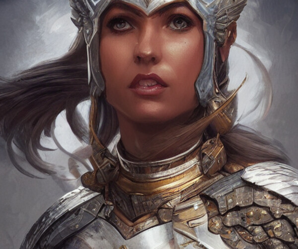 ArtStation - Valkyrie sky Amazon beauty Hero Fantasy 3k collection ...