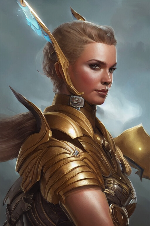 ArtStation - Valkyrie sky Amazon beauty Hero Fantasy 3k collection ...
