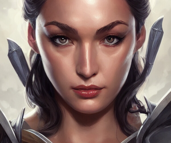 ArtStation - Valkyrie sky Amazon beauty Hero Fantasy 3k collection ...