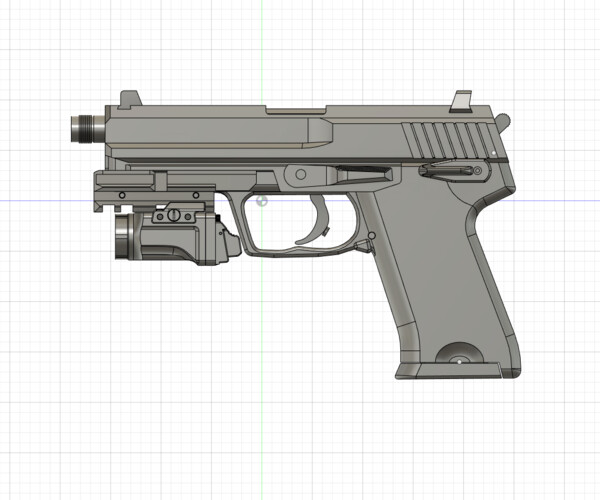 ArtStation - [CAD] USP-45 | Resources