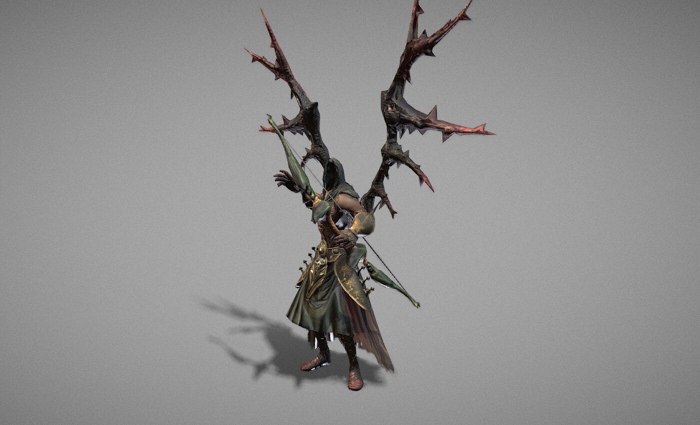 ArtStation - Samael Demon | Game Assets