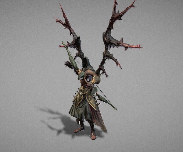 ArtStation - Samael Demon | Game Assets