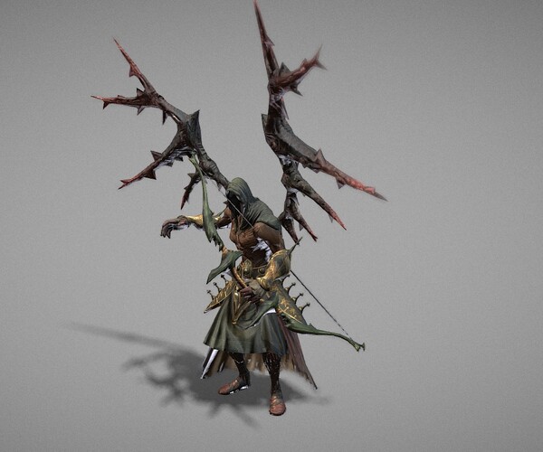 ArtStation - Samael Demon | Game Assets