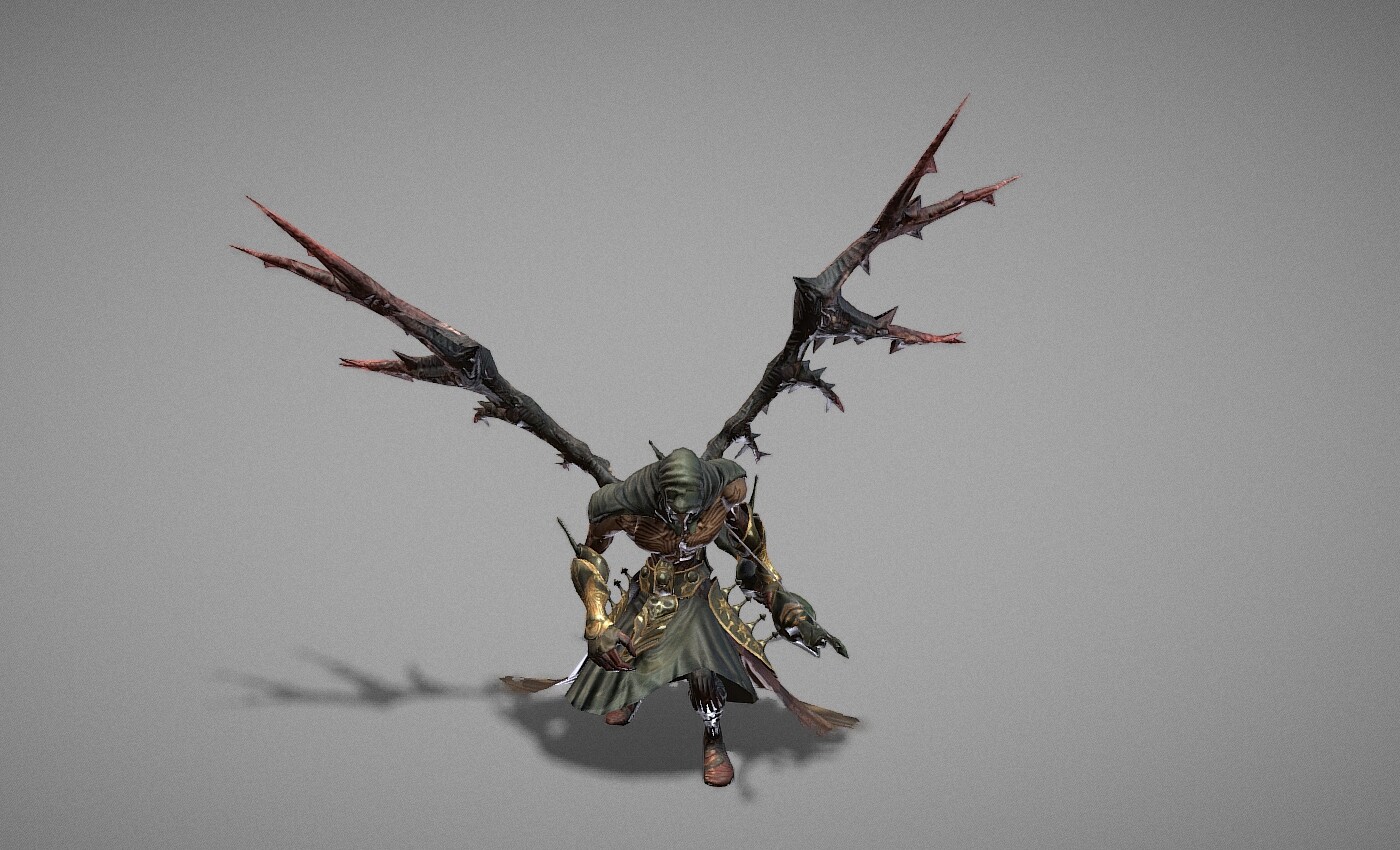 ArtStation - Samael Demon | Game Assets