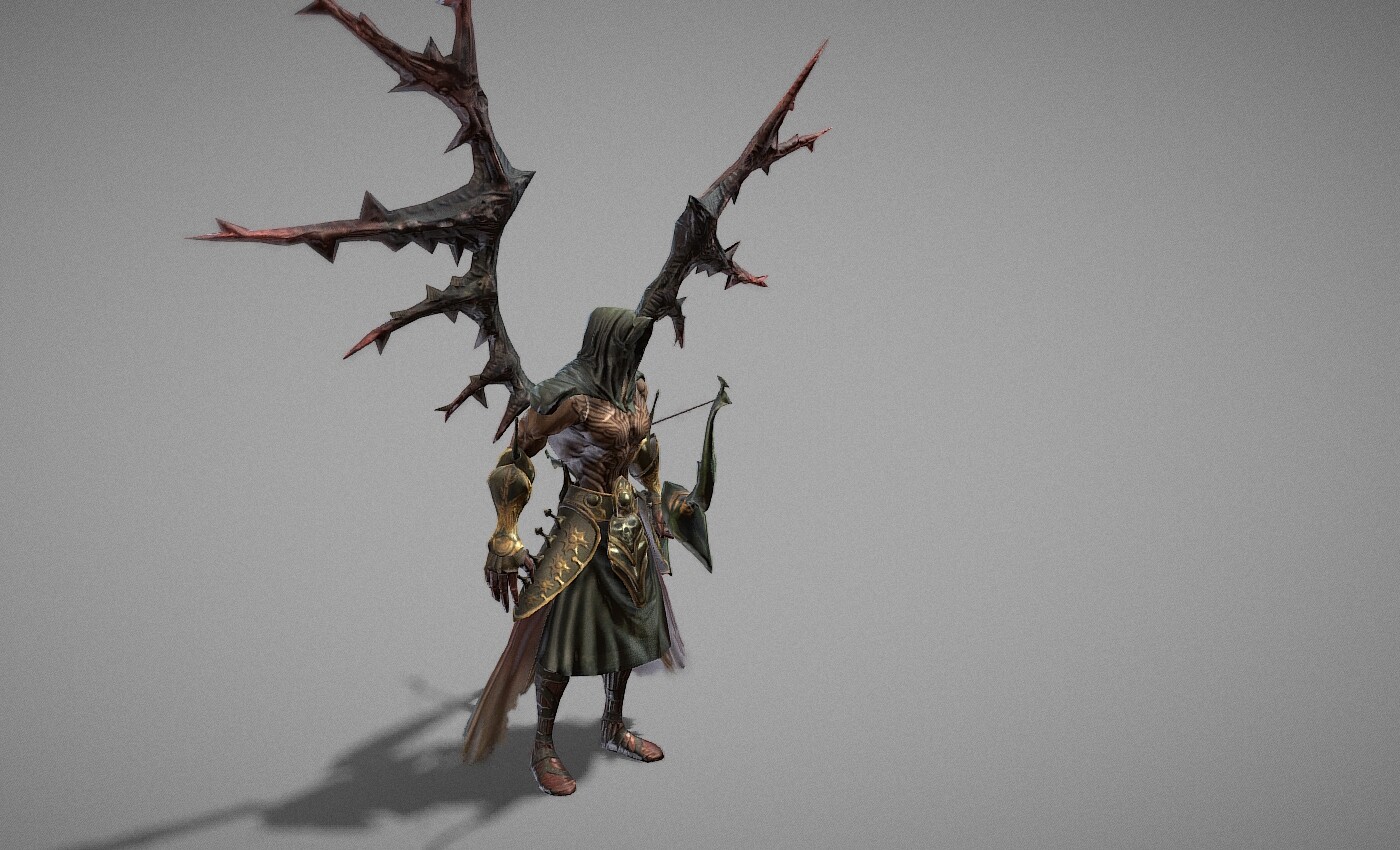 ArtStation - Samael Demon | Game Assets