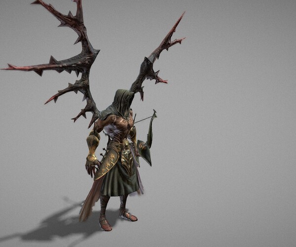 ArtStation - Samael Demon | Game Assets