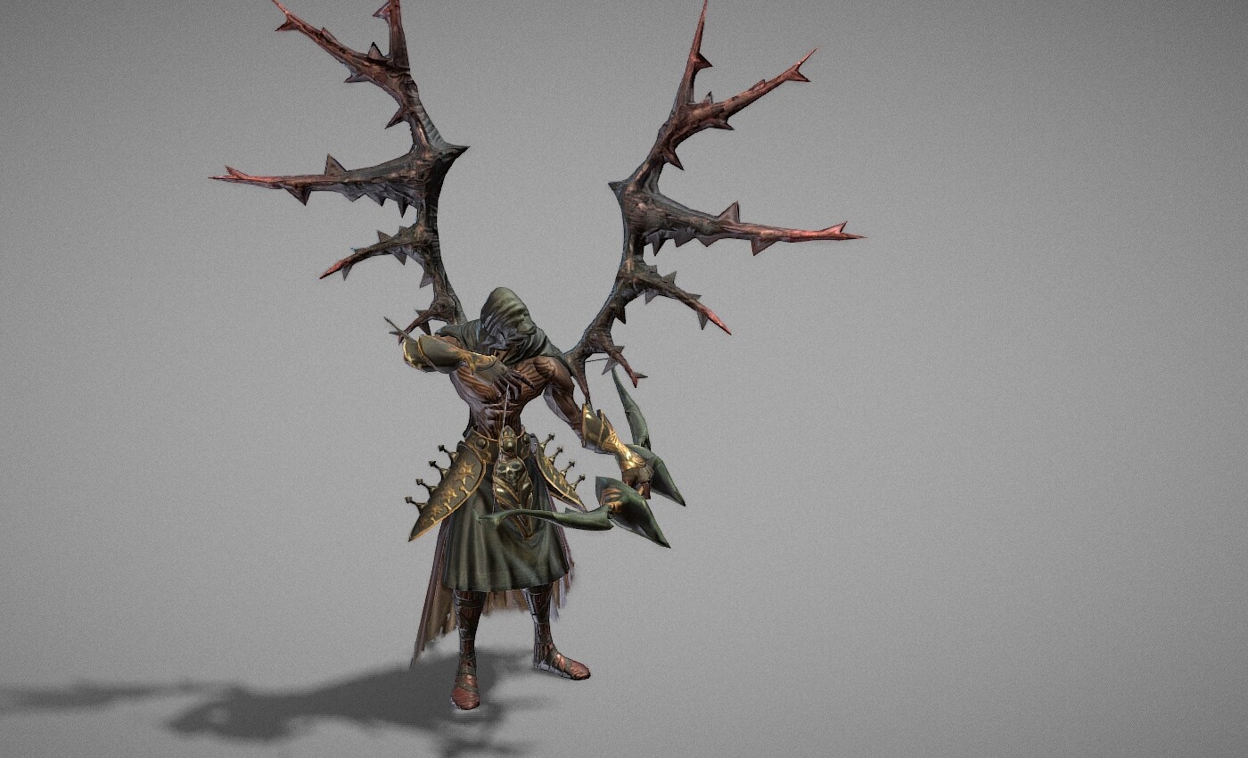 ArtStation - Samael Demon | Game Assets