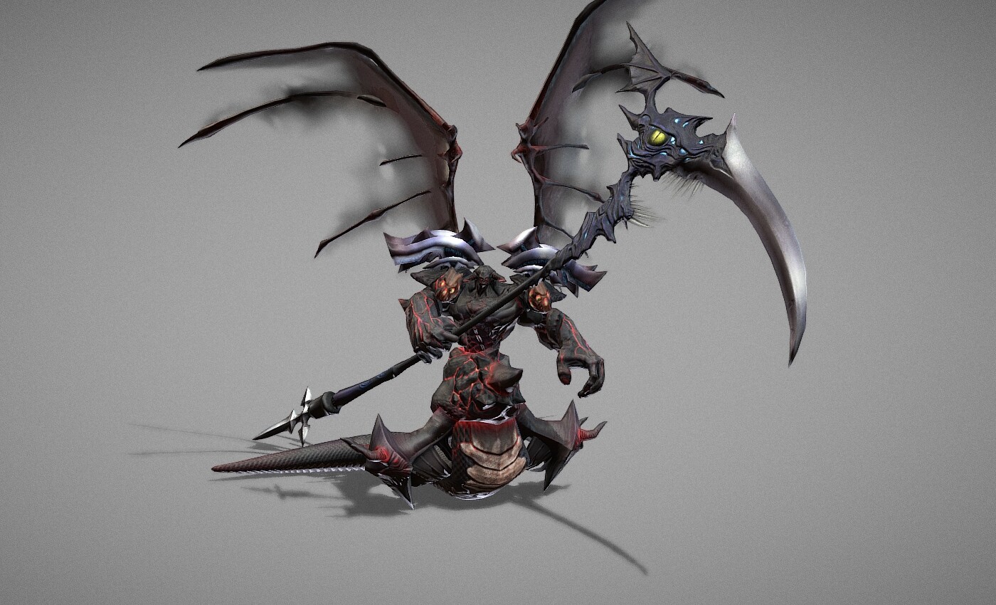 ArtStation - Tanatonoth Giant Creature | Game Assets